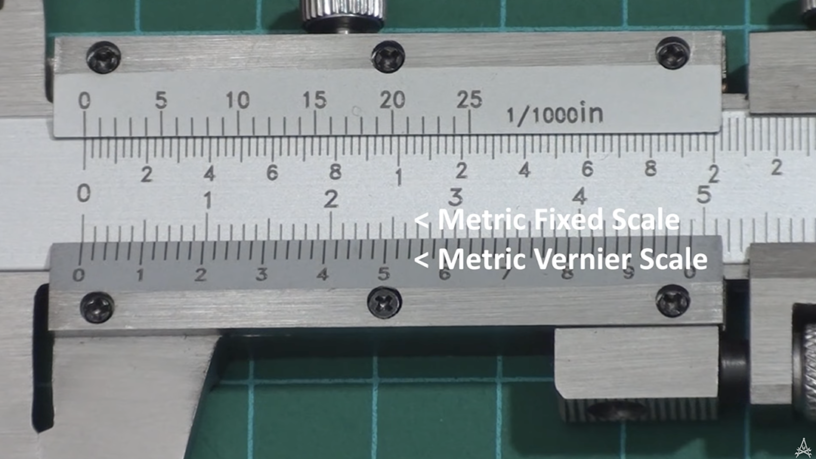 Vernier Scale Caliper Reading - REPAIRS101